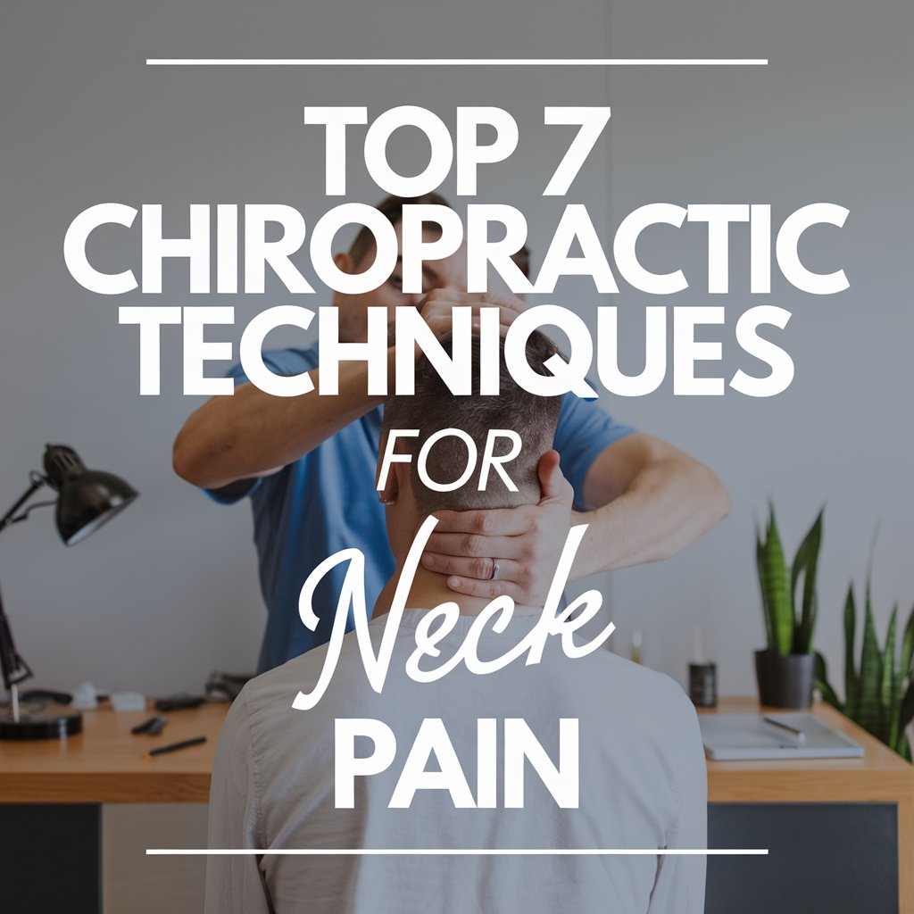Top 7 Chiropractic Techniques for Neck Pain | Northbrook Chiropractor ...